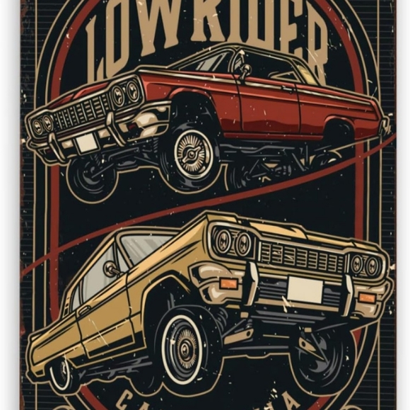 Accents | Lowrider 8x12 Metal Sign | Poshmark